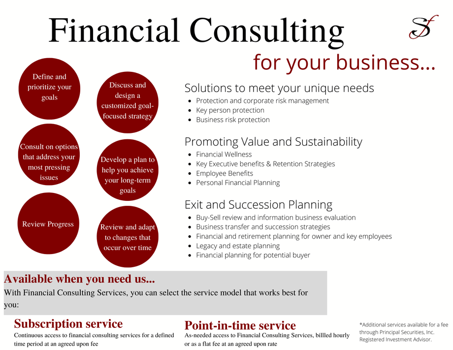 Business Financial Consulting Service : The Principal Financial Group